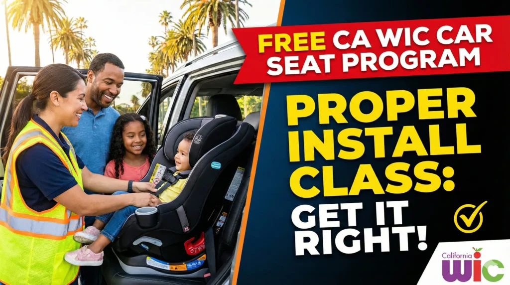 Get a Free Car Seat with WIC in 2026 (Near You)